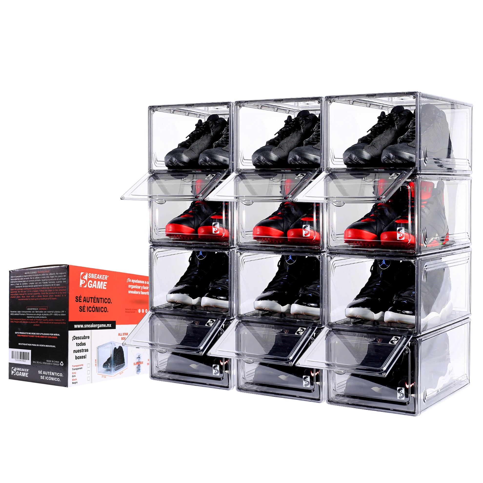 All Star Box - Cajas Transparentes Premium Para Sneakers - Sneakergame.mx®